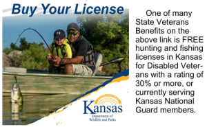 Free Fishing and Hunting License for disabled veterans – VFW Post 846